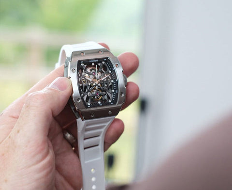 WISHDOIT Aerial Prism Automatic Mechanical Skeleton Watch – WISHDOIT ...