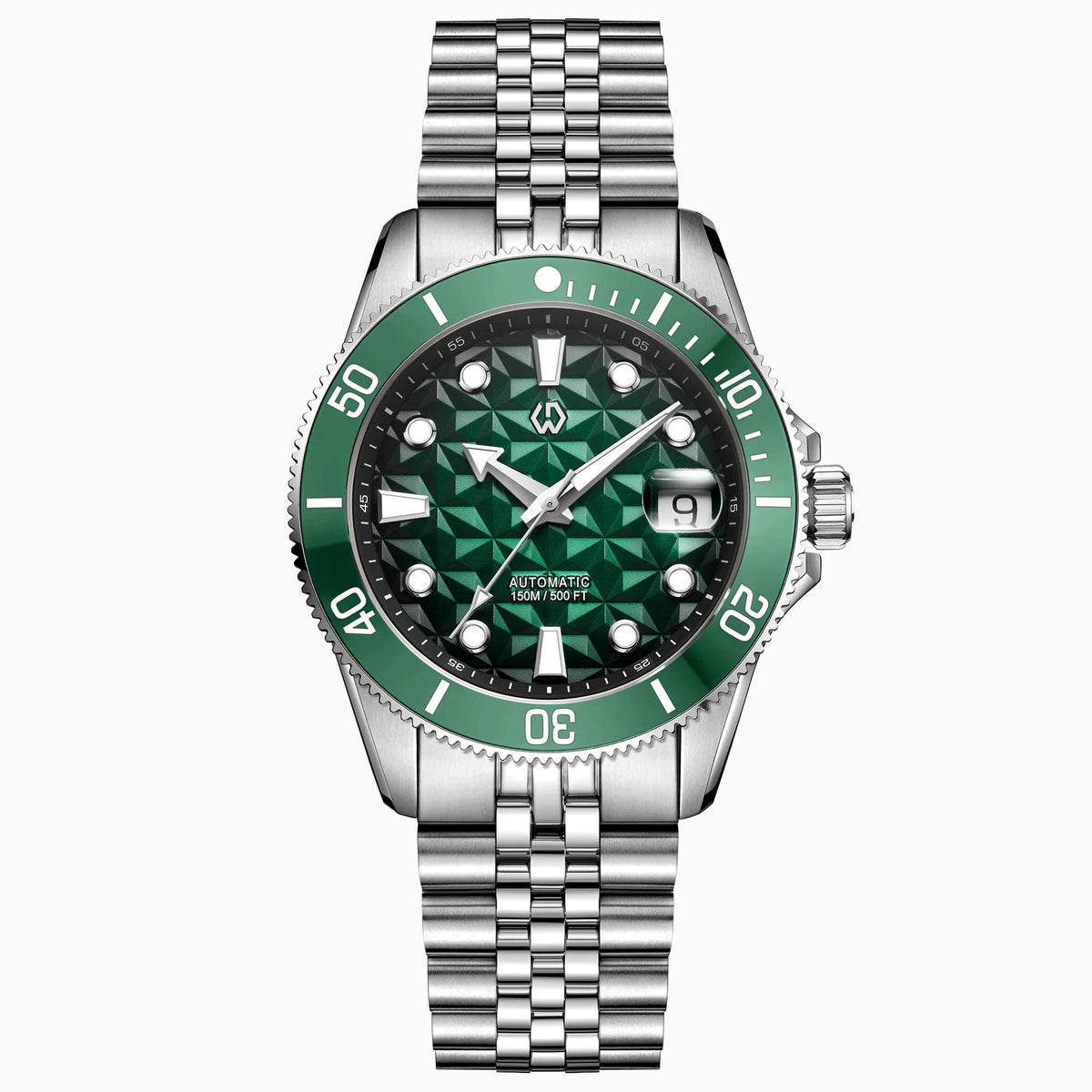 Shop Nereus Facet Diver Watch – Automatic Geometric Dial, 150M ATM ...