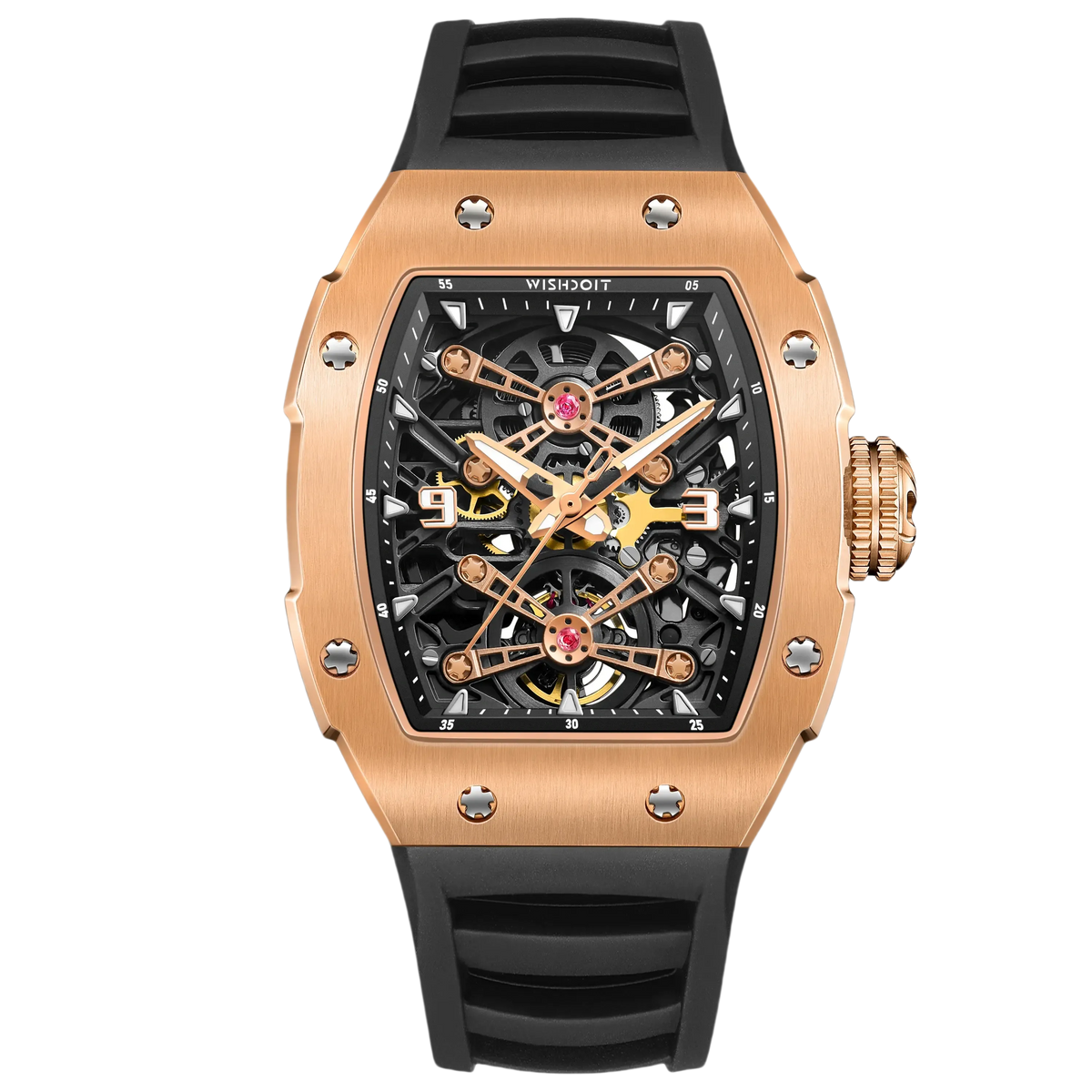 WISHDOIT Pirate Captain Kidd Automatic Skeleton Watch – WISHDOIT Watches